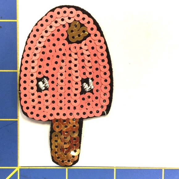 Accessories | Popsicle Patch Iron On Sequin Diy Ice Cream Bar | Poshmark